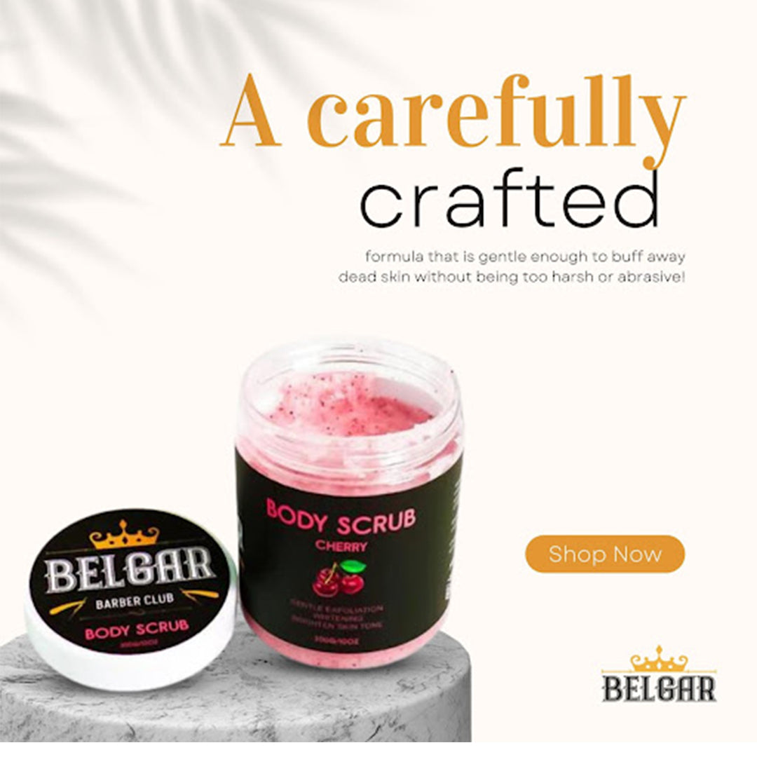 Body Scrub - Cherry 10OZ – Belgar